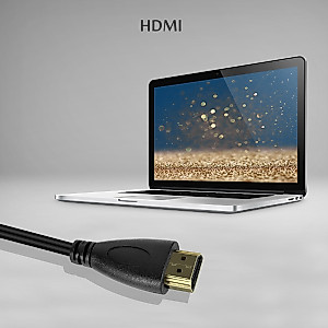 UCEC Micro HDMI to HDMI Coiled Cable - Male to Male High Speed HDMI to Micro HDMI Cable with Ethernet Support, 3D and Audio Return