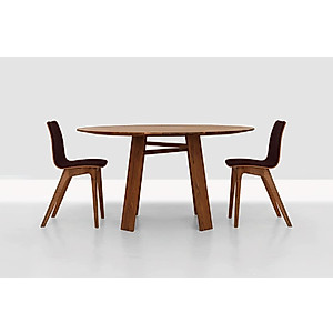 Timber 'Round' Table. All solid Hardwood. Highest quality on Amazon.