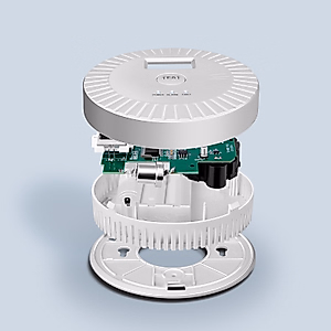 3 Packs Smoke and Carbon Monoxide Detector Powered by Battery,Portable Smoke Detector Carbon Monoxide Detector Combo with Large LCD Display, Fire Alarm Smoke Detector for Home,Kitchen