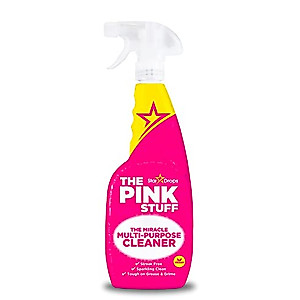 Stardrops - The Pink Stuff - The Miracle Cleaning Paste, Multi-Purpose Spray, Bathroom Foam Spray, Window & Glass Cleaner, and Cream Cleaner Bundle