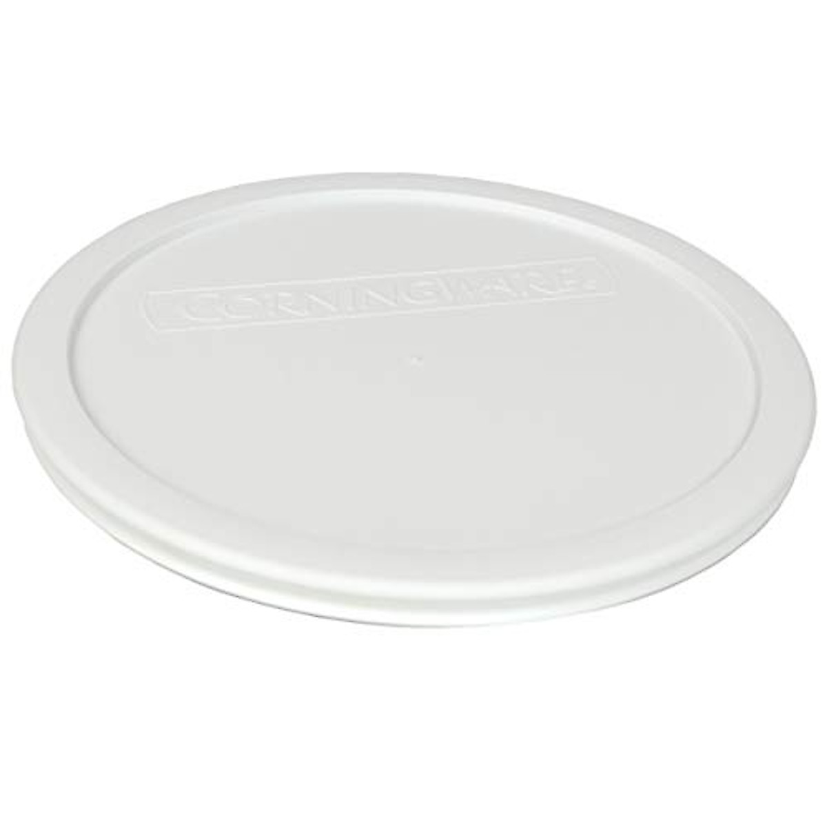 CorningWare (1) FS-1-PC 2.5Qt French White Lid and (1) F-5-PC 1.5Qt French White Lid
