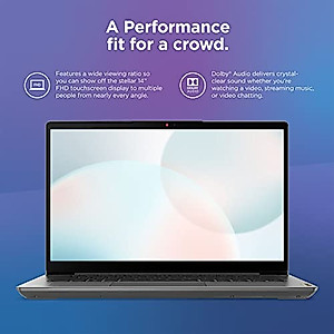 Lenovo IdeaPad 3 Laptop, 14" FHD Display, Intel Core i7-1165G7, Intel Iris Xe Graphics, Fingerprint Reader, Long Battery Life, Wi-Fi 6, Dolby Audio, Windows 11 (20GB RAM | 1TB PCIe SSD)