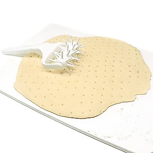 Norpro Docker for Pizza Crust or Pastry Dough, White