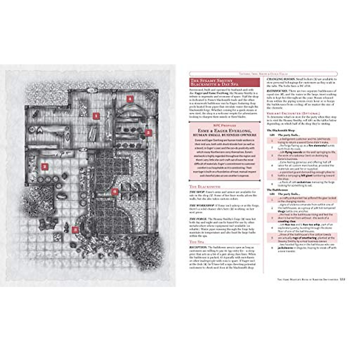 The Game Master's Book of Random Encounters: 500+ customizable maps, tables and story hooks to create 5th edition adventures on demand (The Game Master Series)