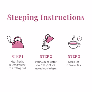 The Republic of Tea Rose Petal Full-Leaf Loose Black Tea, 2.8 Oz Tin | Steeps 50 Cups | Caffeinated