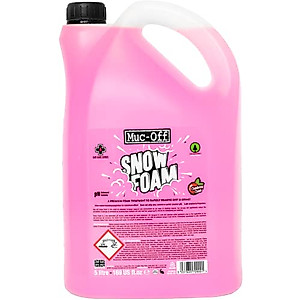 Muc-Off Snow Foam, 5 Liter - Biodegradable Car Wash Soap, Car Shampoo, Foam Cannon Soap - pH Neutral Bike Wash, Motorcycle Wash and Car Soap
