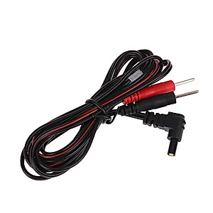 Meokro Pin Type Electrode Wires Cable, TENS Cable Wires for TENS Unit Physiotherapy Machine