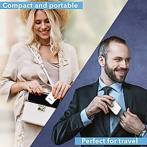 Dual Flat Wall Charger, Fast 30W Flat USB Wall Plug, 2 in 1 Foldable Slim USB C Wall Charger for USB Type-C & Type-A Devices, iPhone 15 14 13 12 Pro Max, iPad, Airpods, Samsung Galaxy and More