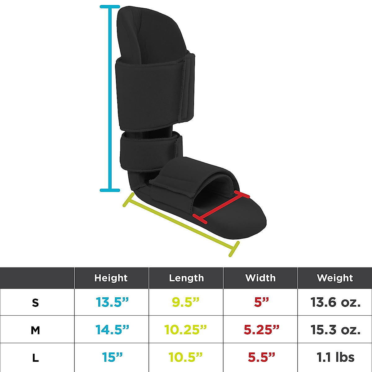 BraceAbility Padded 90 Degree Plantar Fasciitis Boot | Soft Night Splint to Stabilize Foot and Ankle, Stretches Plantar Fascia Ligament and Supports Achilles Tendon (Small)