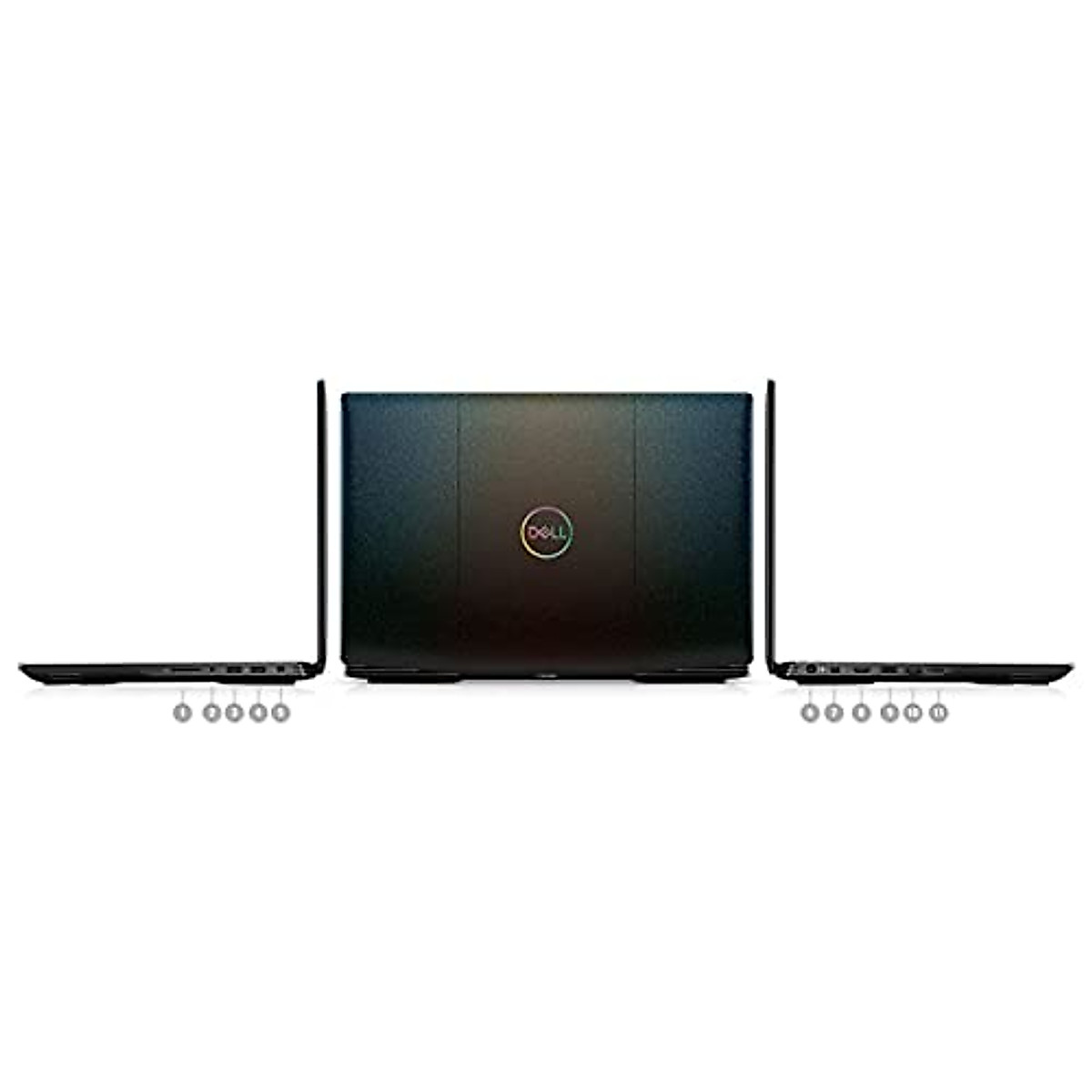 Dell G5 5500 Laptop | 15.6" 1920x1080 FHD | Core i7-10750H - 512GB SSD Hard Drive - 8GB RAM - Nvidia GeForce GTX 1650 Ti | 6 cores @ 5 GHz - 4GB GDDR5 Win 10 Pro Black (Renewed)