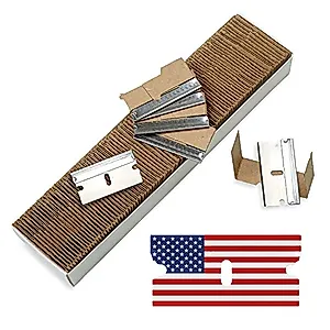 CANOPUS Single Edge Industrial Razor Blades (Razor 100) (Razor 100)