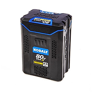 Kobalt 80-volt 2.5-Amp Hours Rechargeable Lithium Ion Cordless Power Equipment Battery KB 2580-06