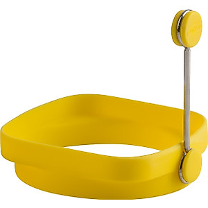 Trudeau Yellow Silicone Reversible Egg Ring