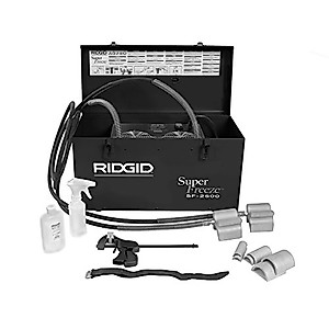 RIDGID 68967 Model SF-2500 SuperFreeze Pipe Freezer, Pipe Freezing Kit