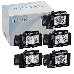 buyink 5 Pack Remanufactured T2950 Maintenance Box Compatible for WF-100 WF-110 WF-100W WF-110 Printer