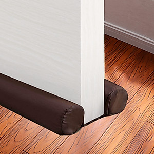 YOUXI Door Draft Stopper, Adjustable 32" to 38", Reduces Noise, Cold Air & Dust, Machine-Washable, Energy Saving