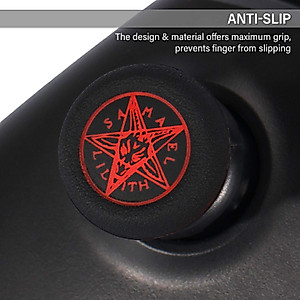 Playrealm FPS Thumbstick Extender & Printing Rubber Silicone Grip Cover 2 Sets for Xbox Series X/S & Xbox One Controller(Demon Circle)