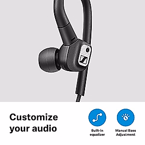 Sennheiser IE 80S BT Audiophile In Ear Bluetooth Headphone, Black