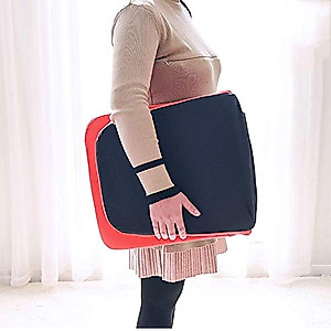 GYDJBD Lazy Sofa,Lazy Couch Tatami Mat Without Legs Foldable Small Sofa Bed Cushion Back Chair Lazy(50cmx39cmx38cm Orange)