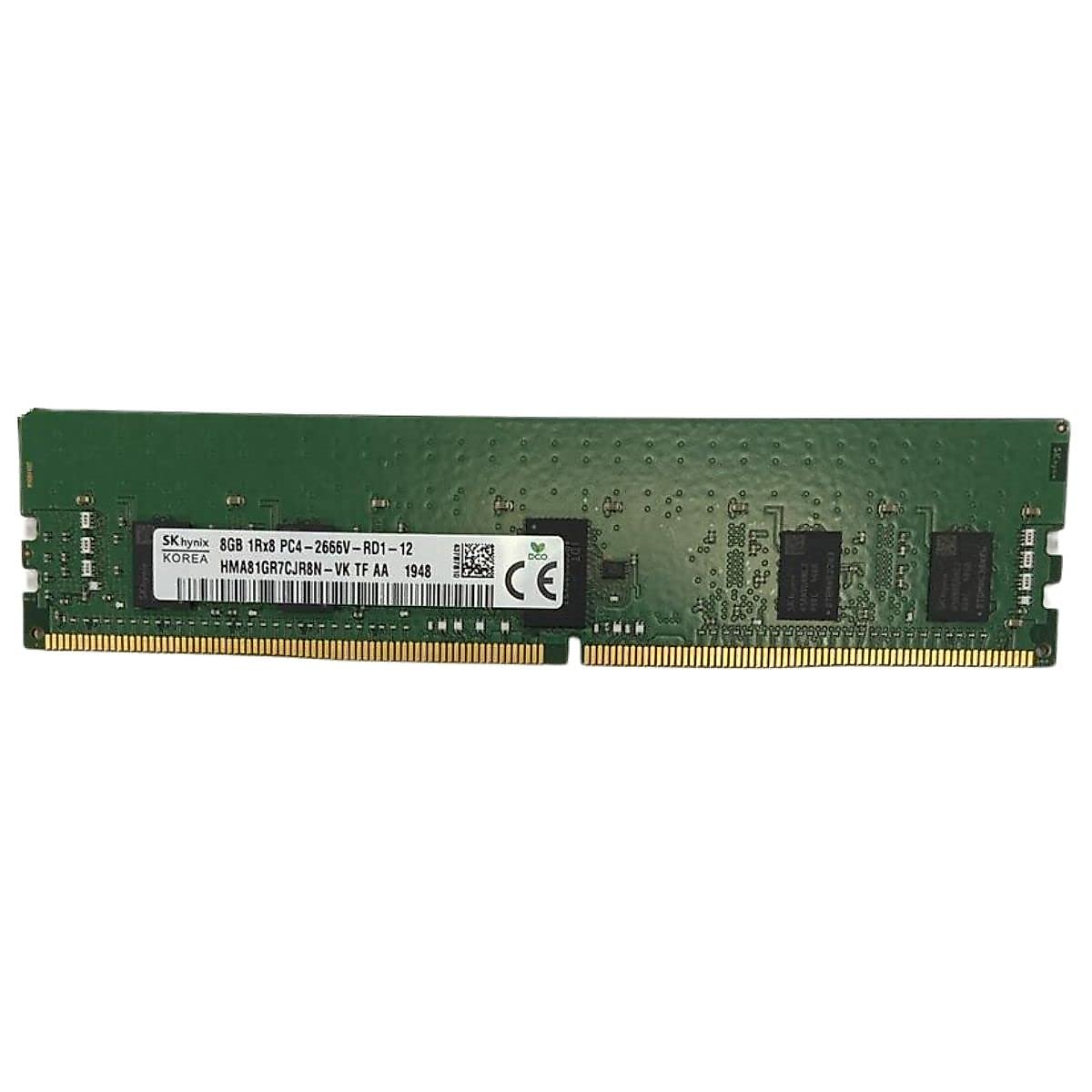 SK HYNIX 8GB HMA81GR7CJR8N-VK DDR4-2666 ECC RDIMM 1Rx8 PC4-21300V-R CL19 Server Memory