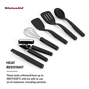 KitchenAid Universal Tool and Gadget Set, 6 Piece, Black