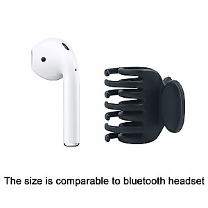 Medium Hair Clips for Thin Fine Hair, 1.5'' Small Claw Hair Clips for Women and Girls, Matte Double Row Jaw Clip Non Slip Hair Claw Neutral Color (4 pack)