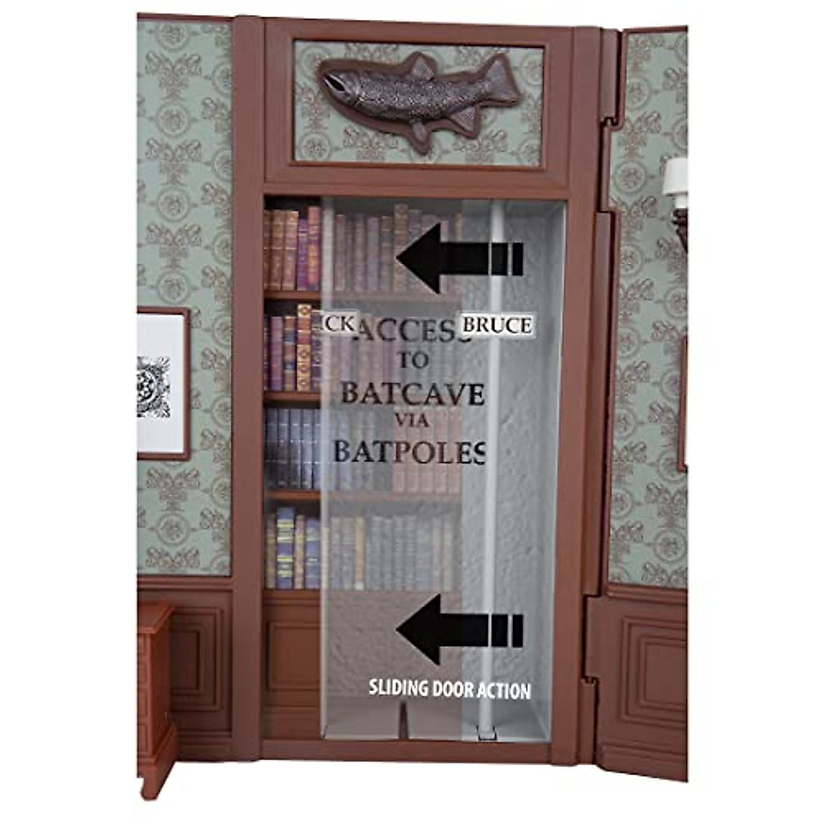 McFarlane Toys - DC Retro Wayne Manor Library (Batman 66') Playset