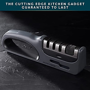 5-Stage Knife Sharpener - Knife Sharpeners For Kitchen Knives, Kitchen Knife Sharpener, Ceramic Knife Sharpener - Knife And Scissor Sharpener Tool, Knives Sharpener, Scissors Sharpener