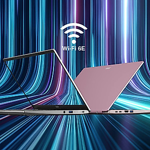 Acer Swift 3 SF314-44-R3ZM Laptop | 14" Full HD IPS | 100% sRGB | AMD Ryzen 5 5625U Hexa-Core Processor | AMD Radeon Graphics | 16GB LPDDR4X | 512GB SSD | Wi-Fi 6E | Backlit Keyboard | Windows 11