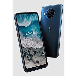 Nokia X100 | 5G Smartphone | 4GB / 128GB | 6.7" Display | 48MP Android Smartphone - for T-Mobile Only | Midnight Blue (Renewed)