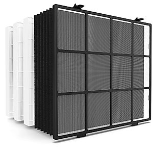 SAKEGDY AP-1512HH Filter Replacement for Coway Airmega AP1512HH, 200M Air Cleaner Purifiers, Part #3304899, 1 Washable Pre-Filter & 3 True HEPA & 6 Carbon Pre-Filters