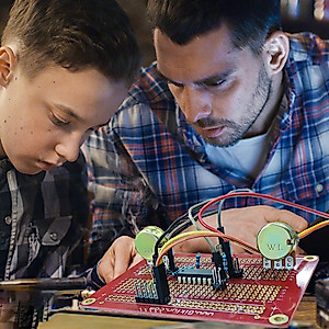 Gikfun Solder-able Breadboard Gold Plated Finish Proto Board PCB DIY Kit for Arduino (Pack of 5PCS) GK1007