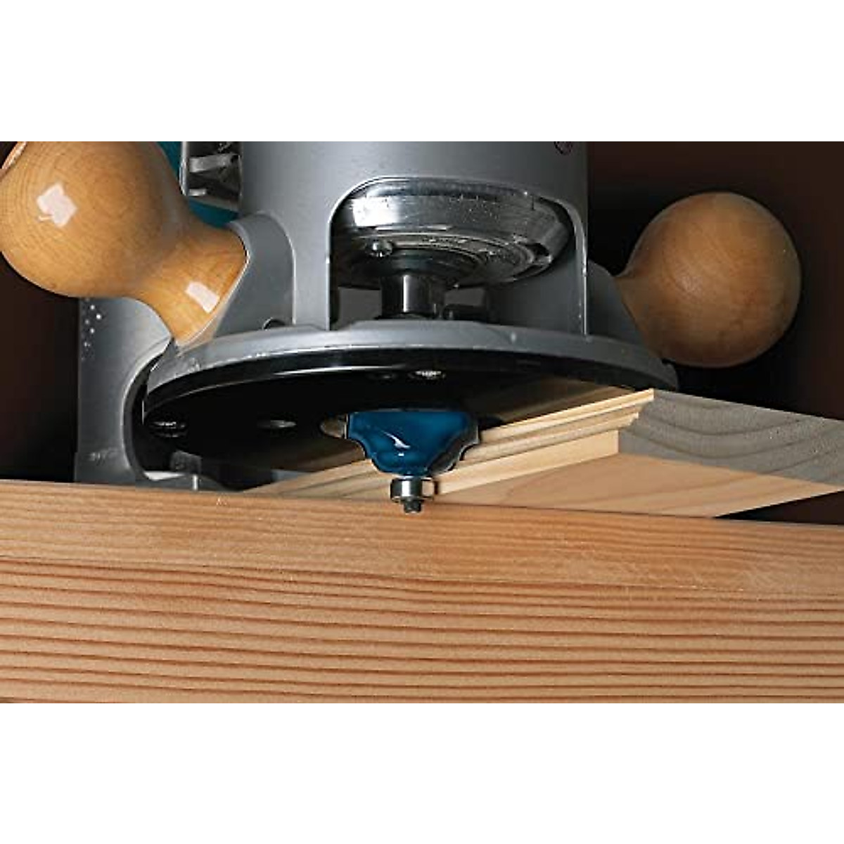 Bosch 1/8-Inch Radius Roundover Two flutes Router Bit with Ball Bearing