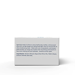 Kiss My Face Soap Bar 3pk Pure Olvo, 4 Ounce