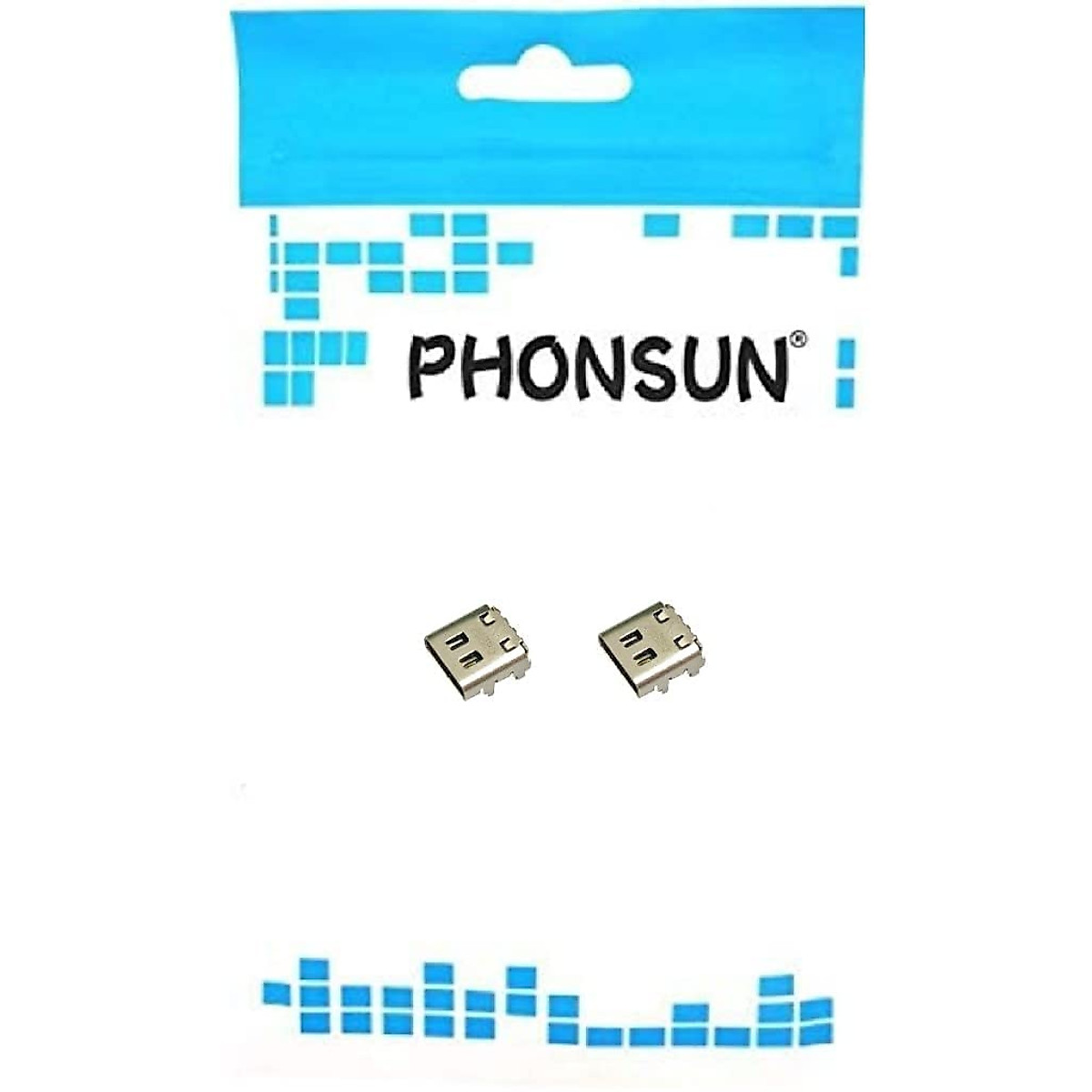 PHONSUN Replacement Type-C USB Charging Port for JBL Charge 4 Bluetooth Speakers (Pack of 2)