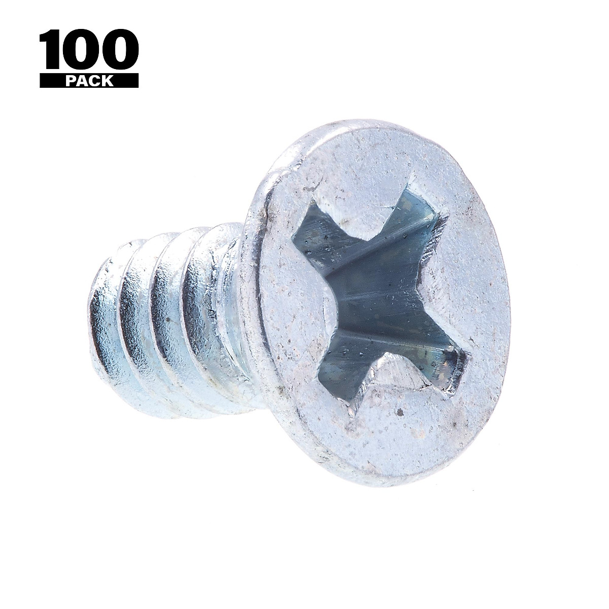 Prime-Line 9000462 Machine Screws, Flat Head, Phillips Drive, #6-32 X 1/4 in, Zinc Plated (100 Pack)