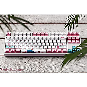 Akko World Tour Tokyo R2 185-Key Cherry Profile Dye-Sub PBT Keycaps Set for Mechanical Keyboards (English Version)
