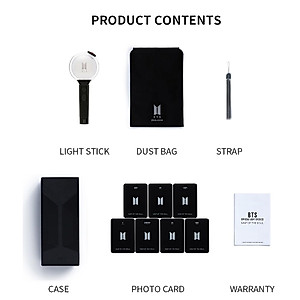 Sayzer BTS Lightstick Official Special Edition with 7 Photocards Kpop Merch Merchandise