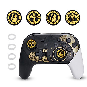 Switch Pro Controller Thumb Grips, Cool Thumb Grips Compatible with Switch Pro Controller, PS5 Controller, PS4 Controller, Xbox Controller, etc
