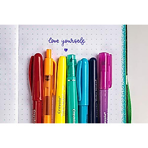 Crayola Colored Gel Pens for Kids and Adult Coloring, Washable Pens Medium Point, 14 Count