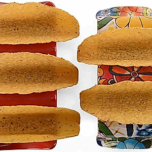 Prepara Multiple Taco Holder, Red, Holds 3 Tacos