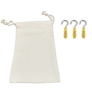 TAKNAP Boho Macrame Stuffed Animal Hammock or net Holder for Toy Storage Organization Aesthetic Cute Room or playroom Decor Cute Stuff