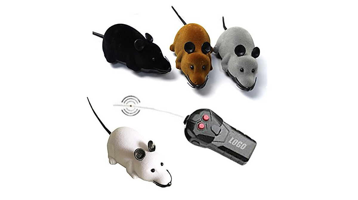 Giveme5 Wireless RC Fake Mouse - Fun Prank Toy