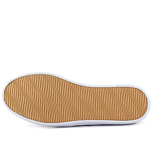 Marc Joseph New York Womens Casual Comfortable Genuine Leather Lightweight Low Top Fashion Slip-On Walking Sneaker Flat Shoes Black Napa Soft 9.5