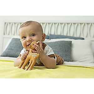 Vulli Sophie La Girafe Fanfan The Fawn Teether by Friend, Brown (616341)