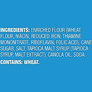 Snack Factory Pretzel Crisps, Original, 1 Oz Snack Bags, 10 Ct