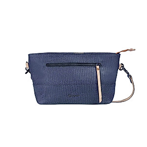 Sherpani Paige, Small Crossbody Bags for Women, Cotton Canvas Crossbody Purse, Shoulder Bag, Crossbody Handbags, Vintage Purse (Indigo)