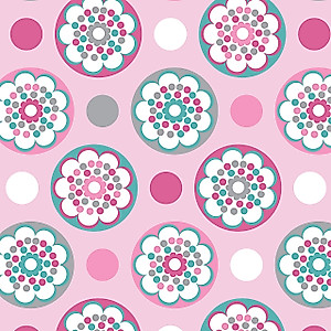 SwaddleMe Original Swaddle – Size Large, 3-6 Months, 3-Pack (Floral Geo)