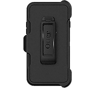 OtterBox DEFENDER SERIES Case for iPhone SE (2nd Gen - 2020) & iPhone 8/7 (NOT PLUS) - Retail Packaging - BLACK