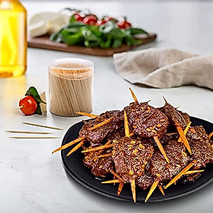 Esmartlife 1500 Count Bamboo Toothpicks,Sturdy Smooth Finish Bamboo Tooth Picks, Cocktail Picks, Toothpicks For Appetizers ,Toothpicks Wood